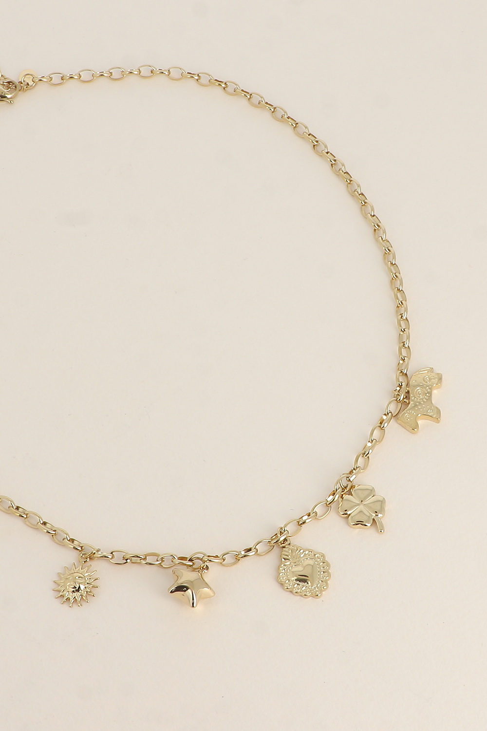 Necklace - sun, star, llama, clover, heart | Paris Fashion Shops