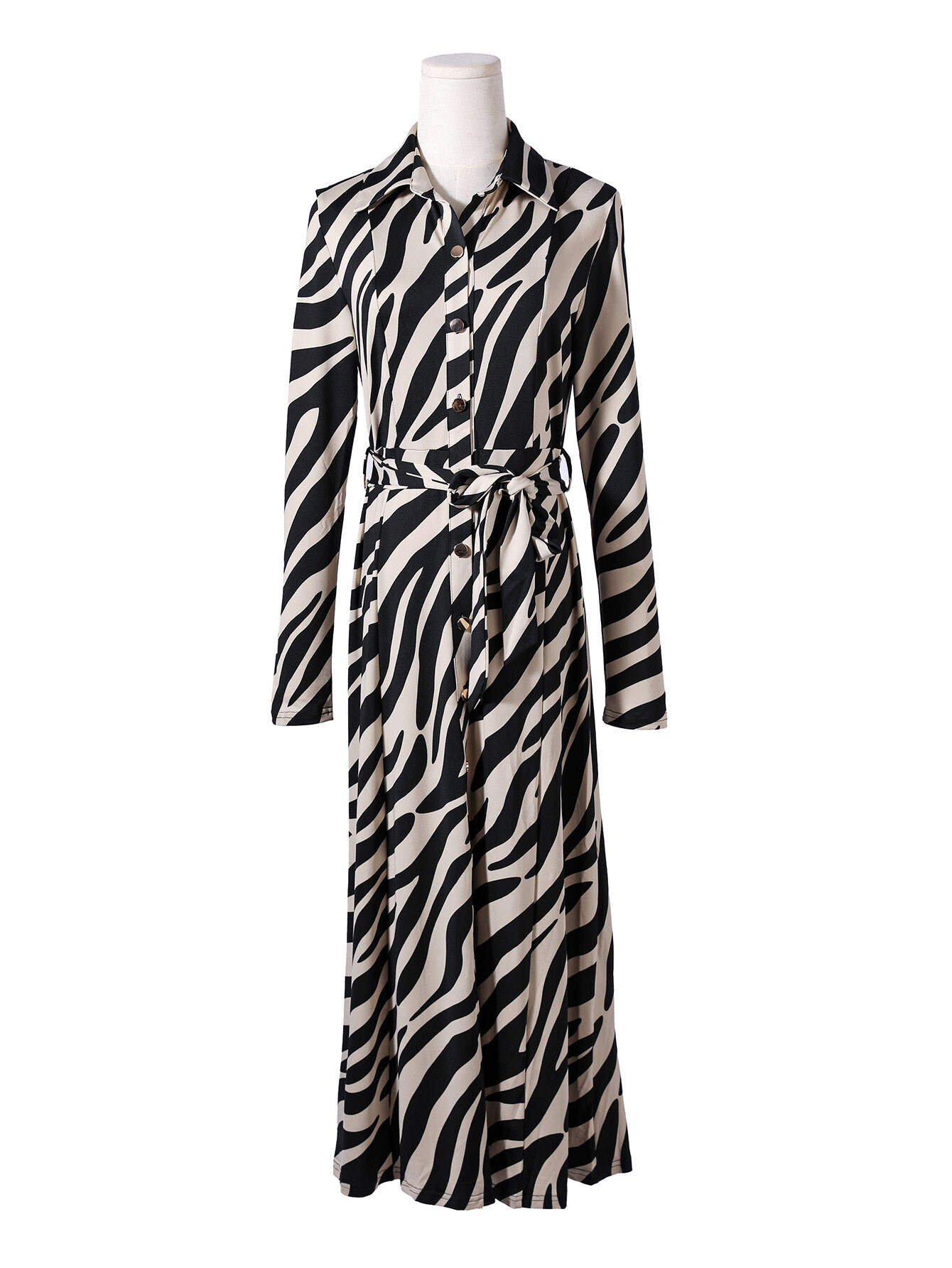 Printed button-up dress | Paris Fashion Shops