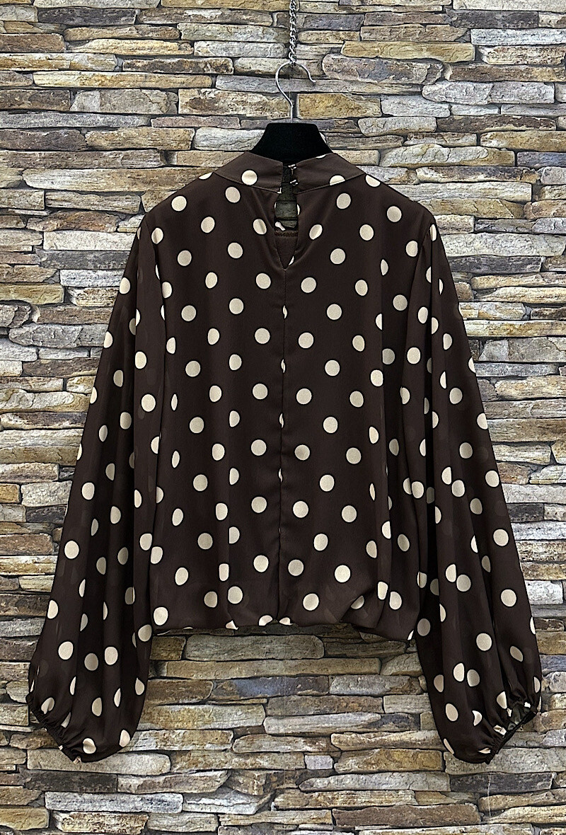 Blouse ANALLA avec manches fluide romantique, chic et tendance avec ...