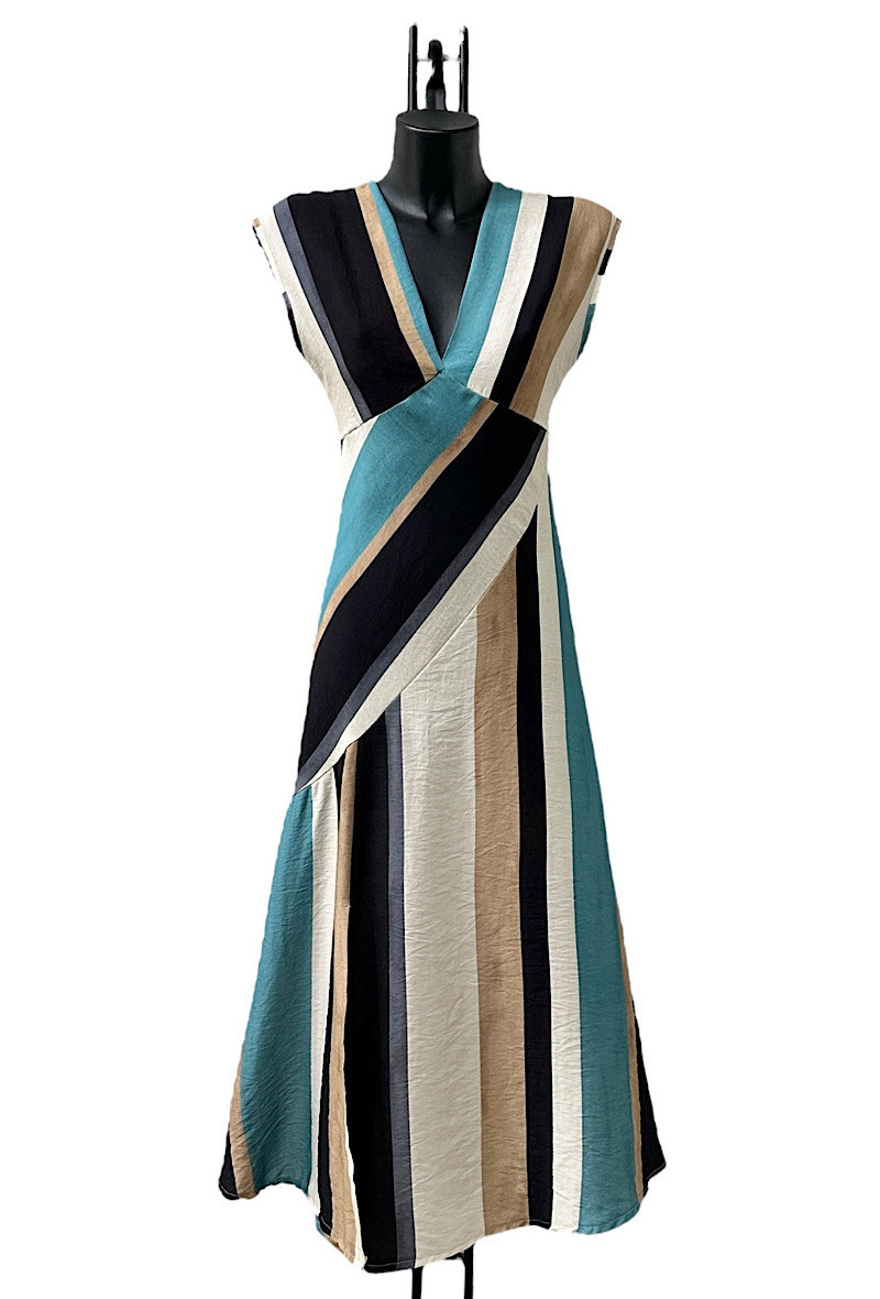 Lin -Lin Effect Shera Dress Linking | Paris Fashion Shops