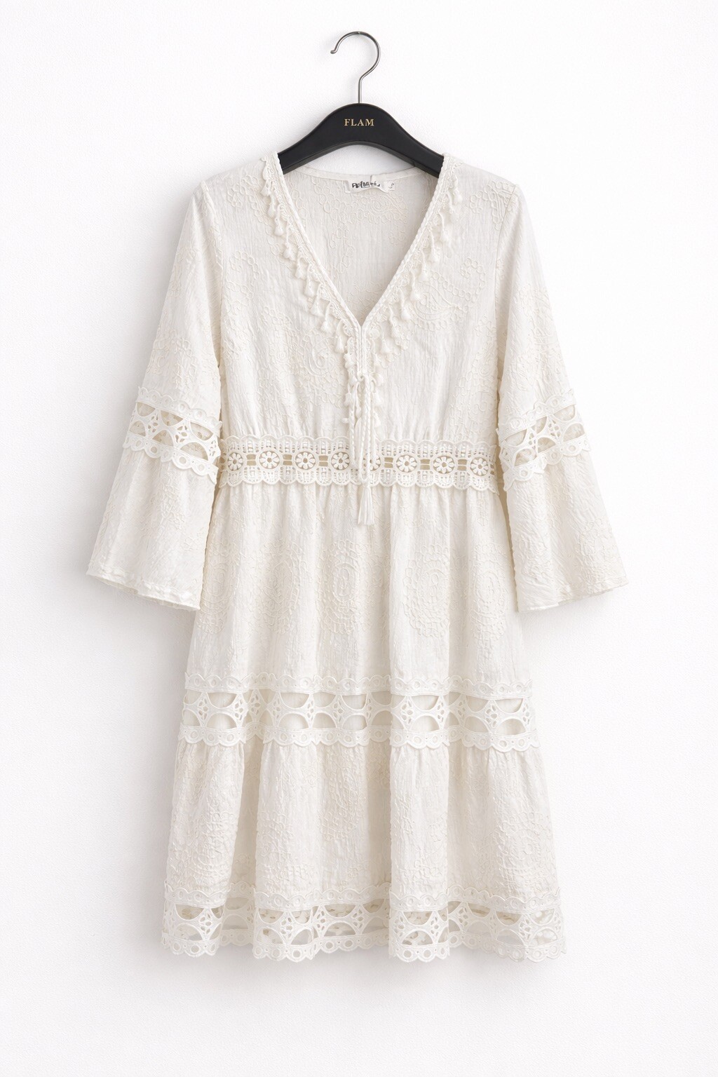 Robe courte en dentelle bohème | Paris Fashion Shops