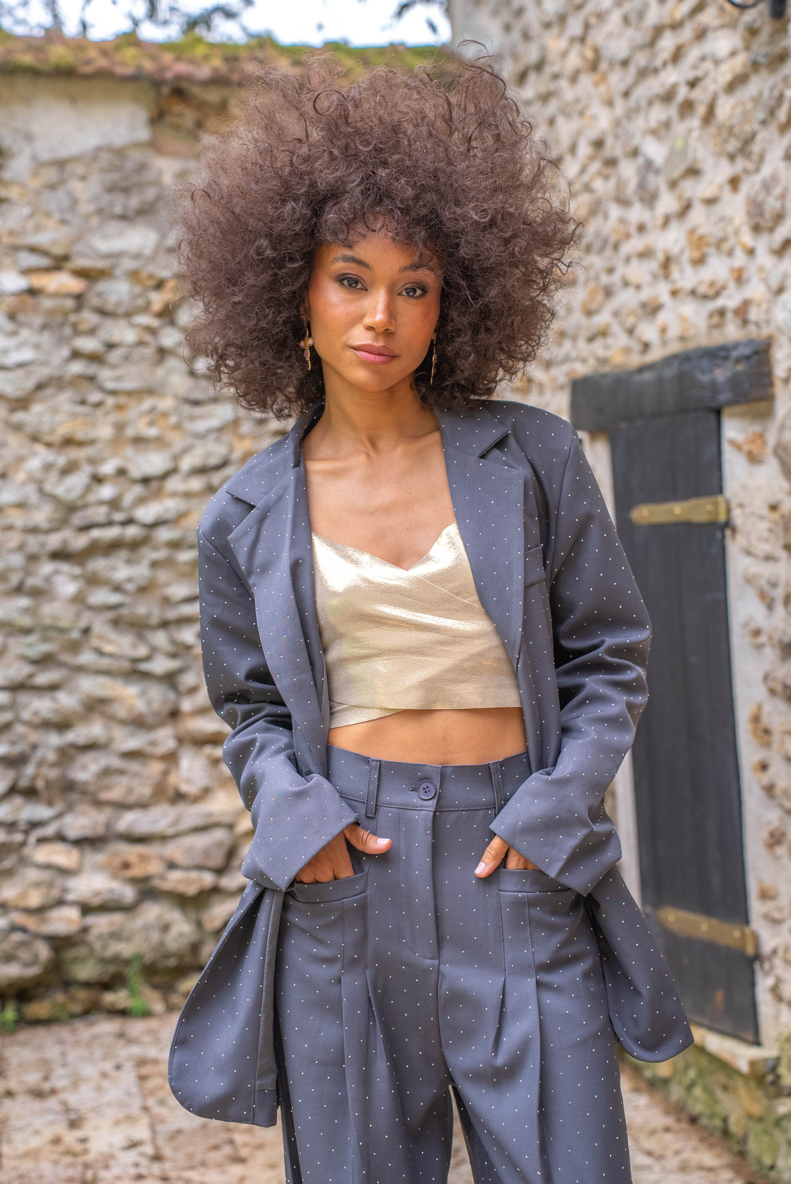 Blazer à strass Doris | Paris Fashion Shops