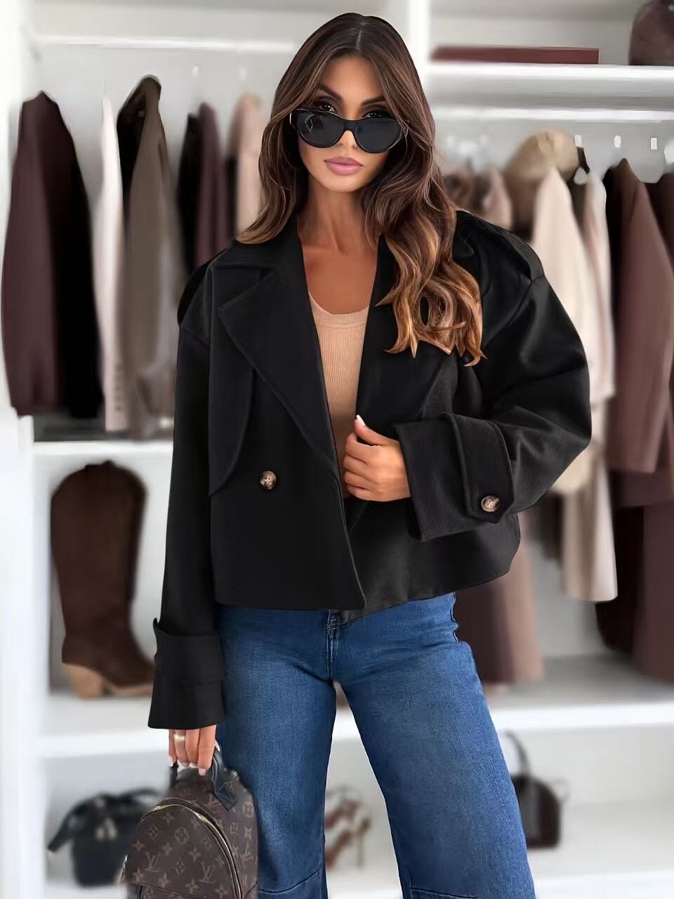 Jacket with woolen cloth lining | Paris Fashion Shops