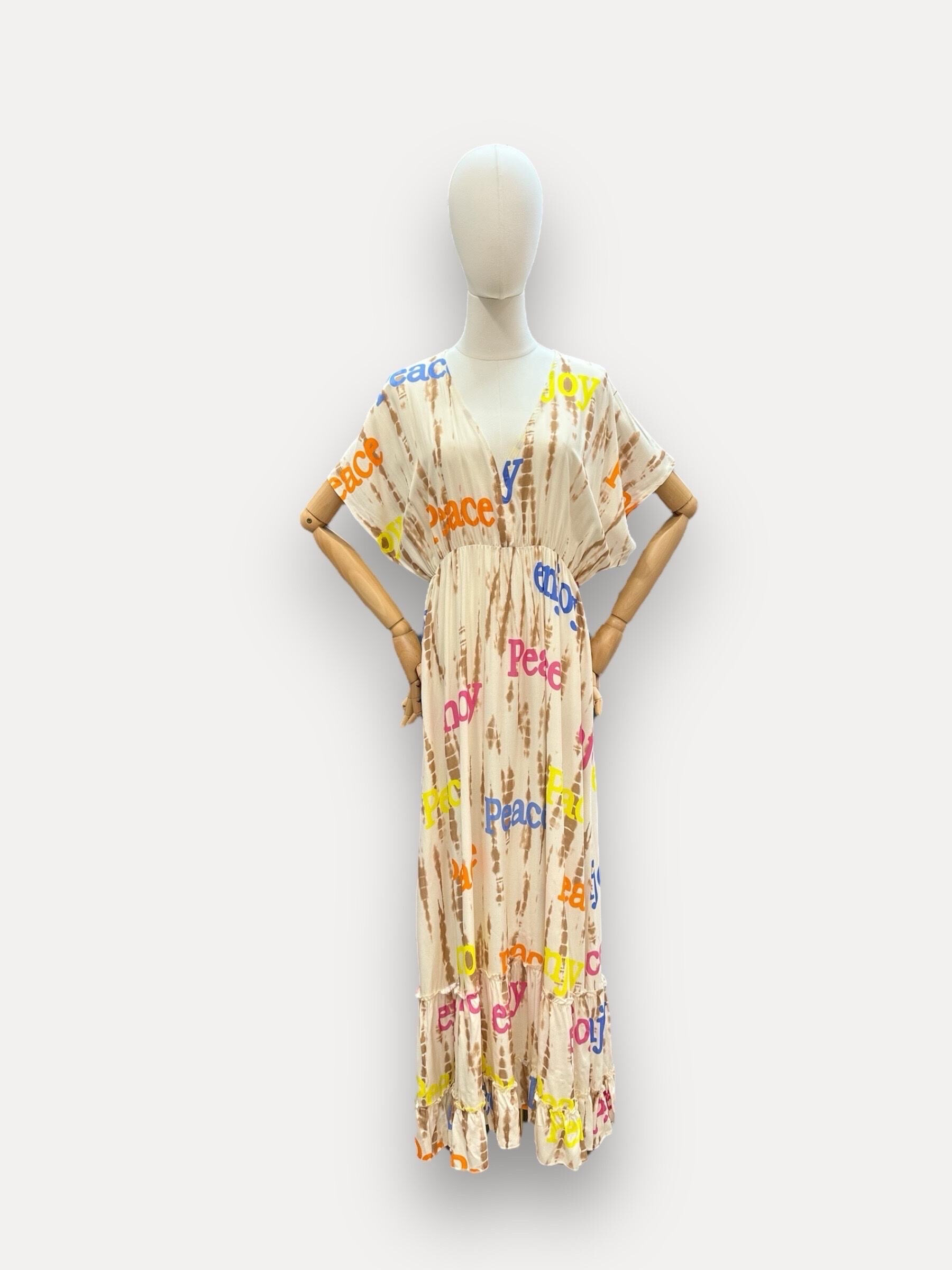 Robe Longue MARIANA Love Multicolore J&L | Paris Fashion Shops