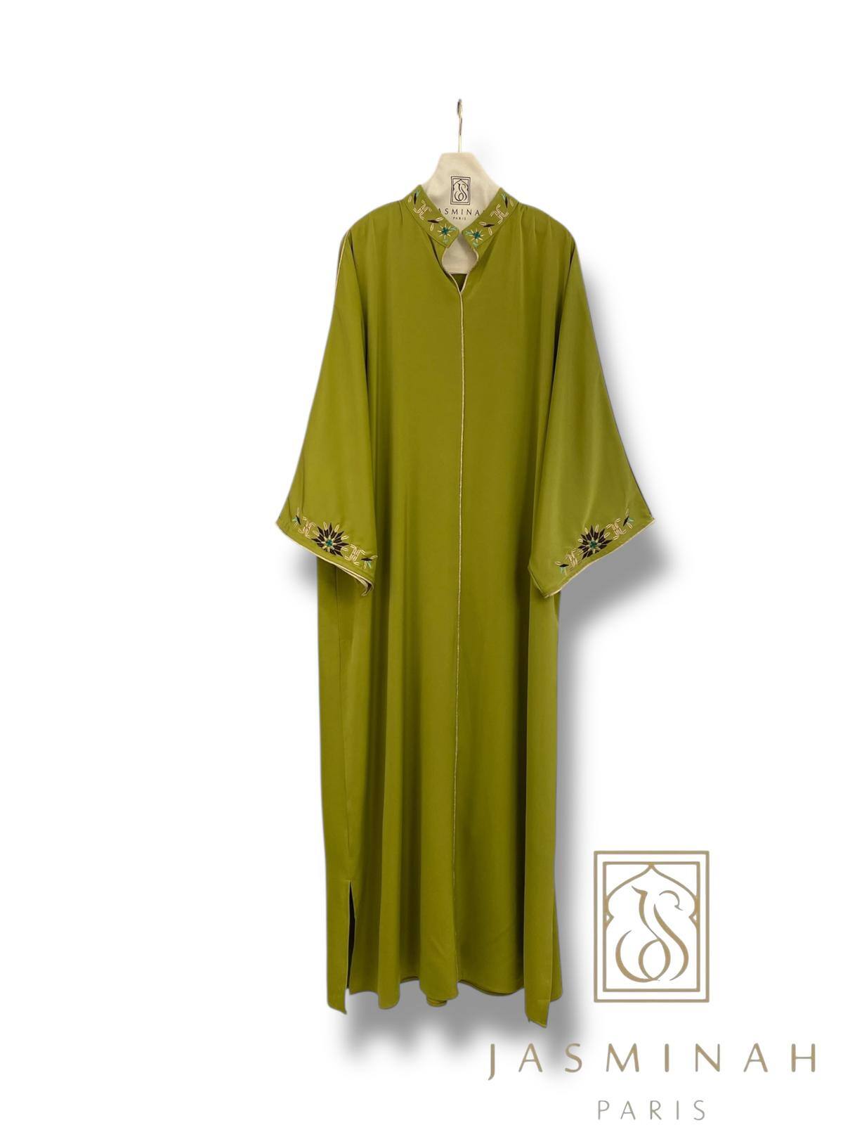 Embroidered Long Abaya Dress for Women | Paris Fashion Shops