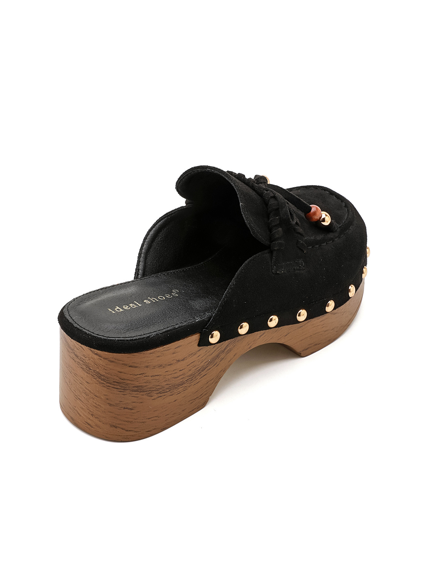 Mules elegantes con lazos y suelas gruesas | Paris Fashion Shops