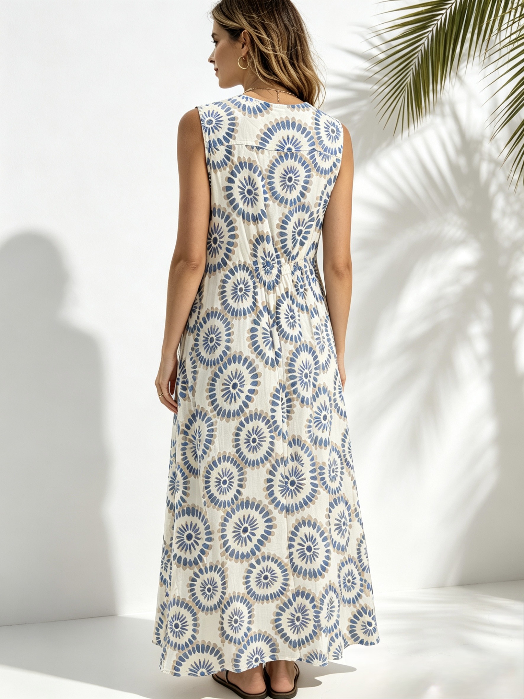 Sleeveless long dress | Paris Fashion Shops