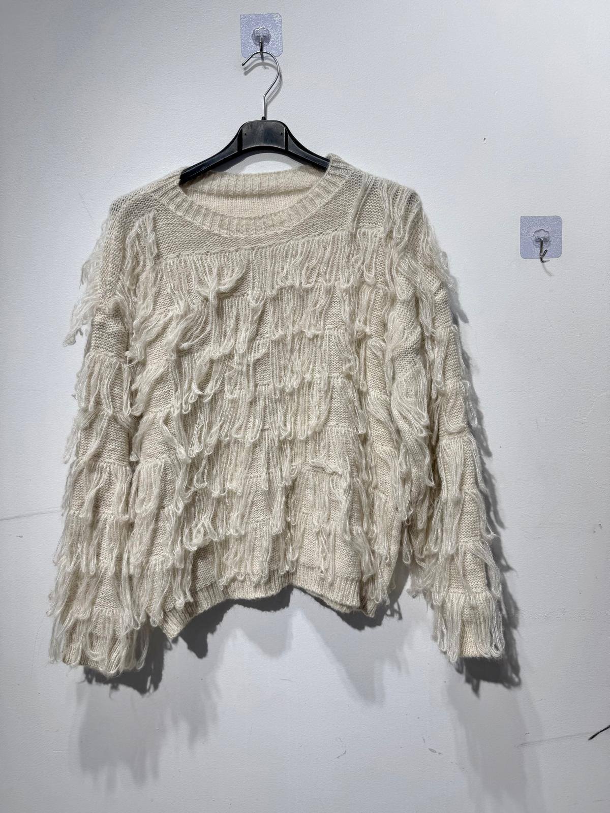 Pullover mit Fransen | Paris Fashion Shops