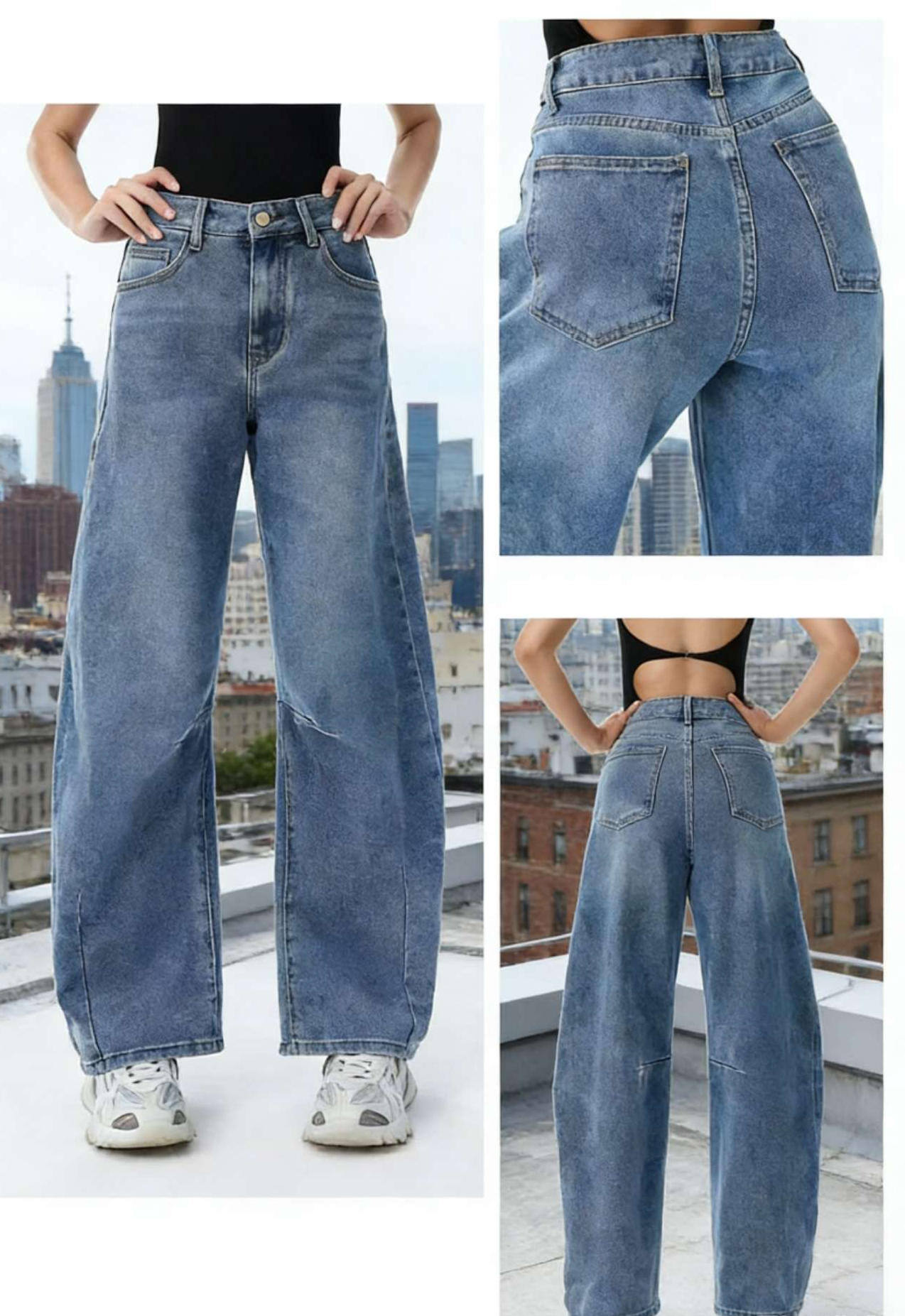 JEANS FEMME LARGE | Paris Fashion Shops