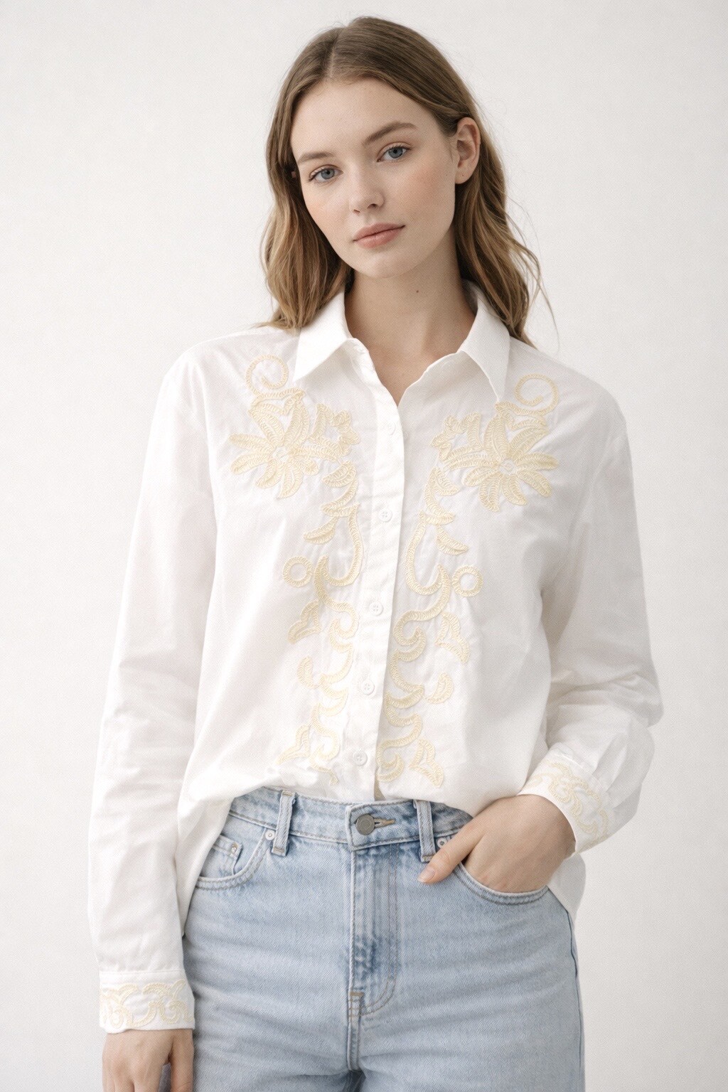 Embroidered shirt | Paris Fashion Shops