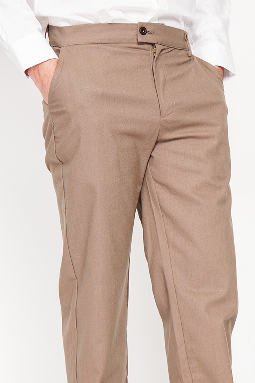 Classic fit trousers with 2 side pockets, 2 back pockets | Paris ...